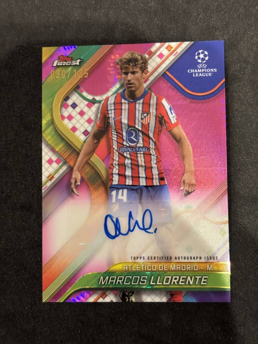 【目立った傷や汚れなし】150シリ Marcos Llorente 直筆サイン パラレル Auto マルコス・ジョレンテ 2024-25 ...
