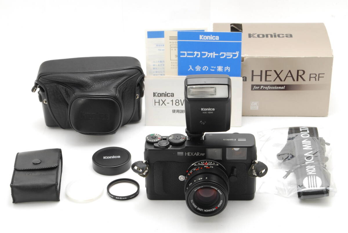 【目立った傷や汚れなし】1円～【美品・動作確認済み】Konica Hexar RF 50mm f2 コニカ ヘキサー コンパクトフィルムカメラの落札情報詳細 - Yahoo!オークション落札 ...