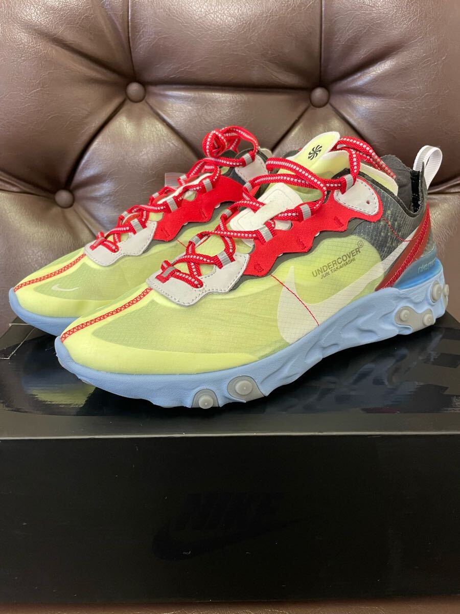 【未使用】☆1円スタート☆NIKE UNDERCOVER REACT ELEMENT 87 BQ2718-700 US8 正規品 黒タグ 新品 リアクト エレメント アンダーカバーの落札情報 ...