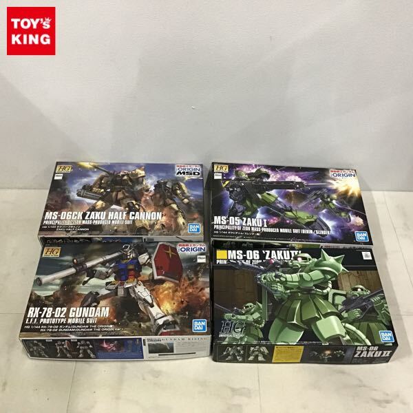【全体的に状態が悪い】1円〜 HGUC 等 1/144 量産型ザク RX-78-02 ガンダム GUNDAM THE ORIGIN 版 他の落札情報詳細 - Yahoo!オークション落札価格 ...