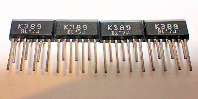 【未使用】725 非常に希少 アンプ初段用FET J109／K389（東芝） コンプリペアで 4ペアセットで の落札情報詳細 - Yahoo ...