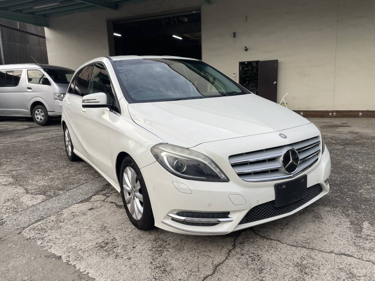 【走行距離 52400 km】1円売り切り! 個人出品 消費税なし Bクラス W246 B180 修復歴なし 5.2万km 実走行 ナビ B ...