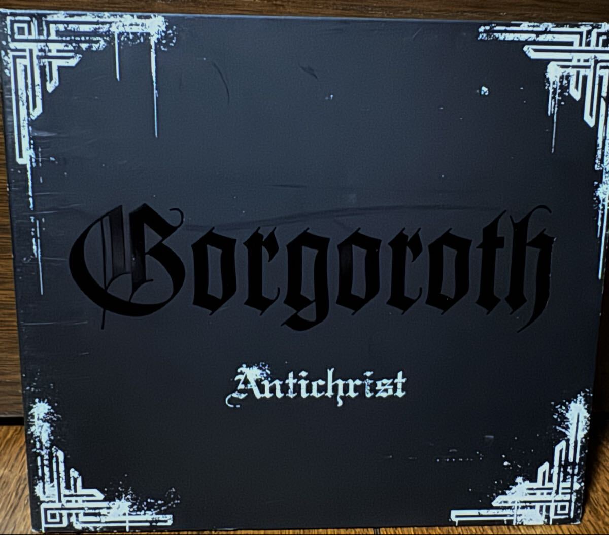【やや傷や汚れあり】Gorgoroth Antichrist 1996年ブラックメタル再発盤 satyricon immortal ...