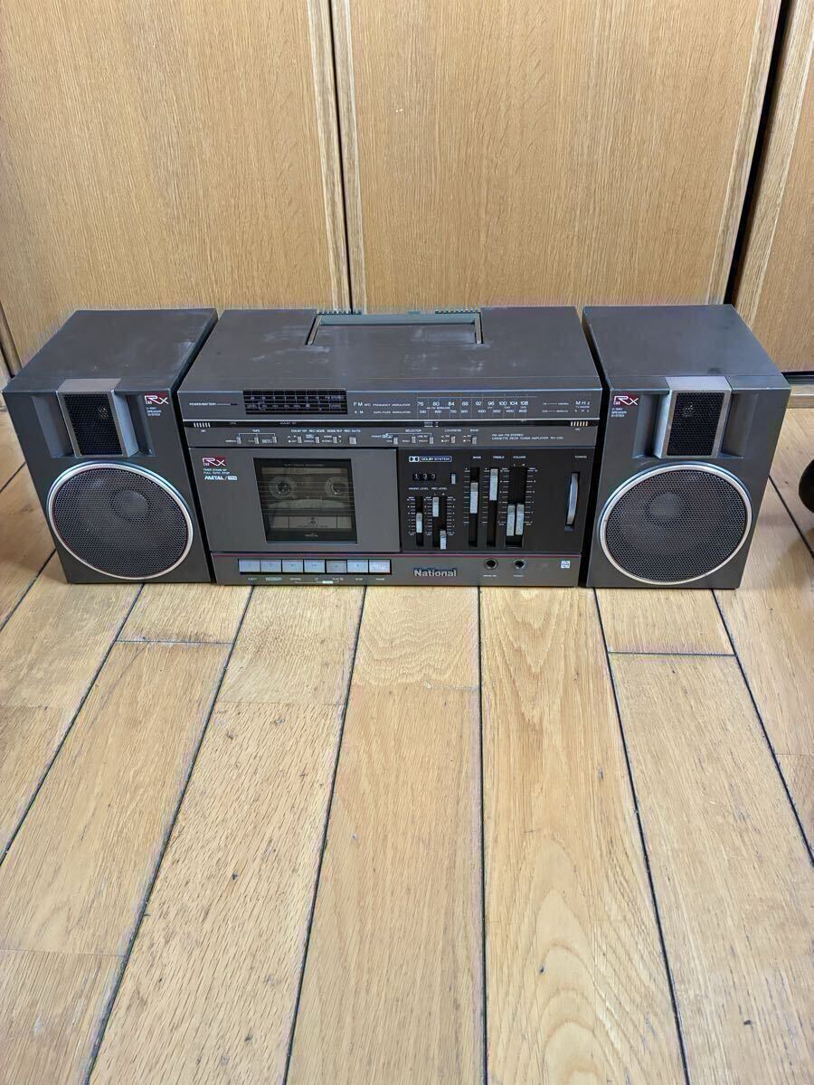【やや傷や汚れあり】National 昭和レトロ ラジカセ RX-C60の落札情報詳細 - Yahoo!オークション落札価格検索 オークフリー