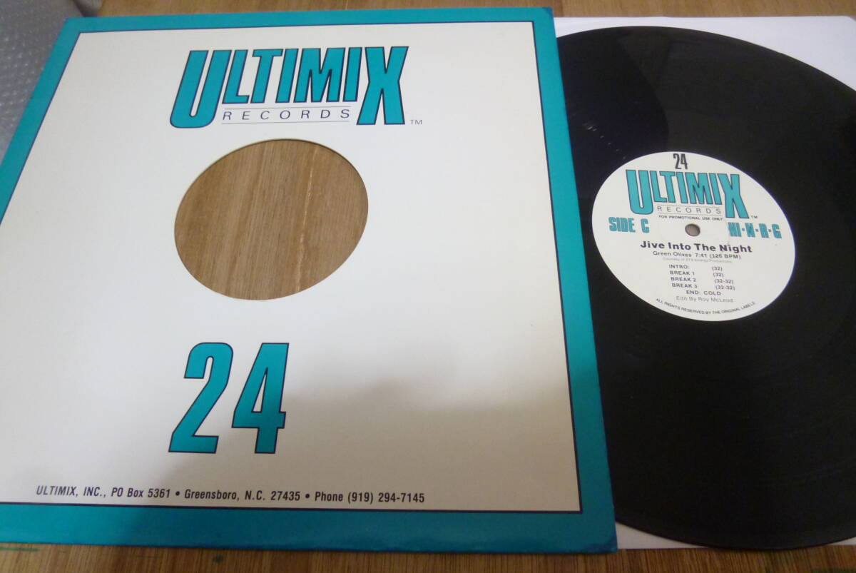 【やや傷や汚れあり】ULTIMIX 24 )) 1枚 12” GREEN OLIVES // JIVE INTO THE NIGHT 他の落札 ...