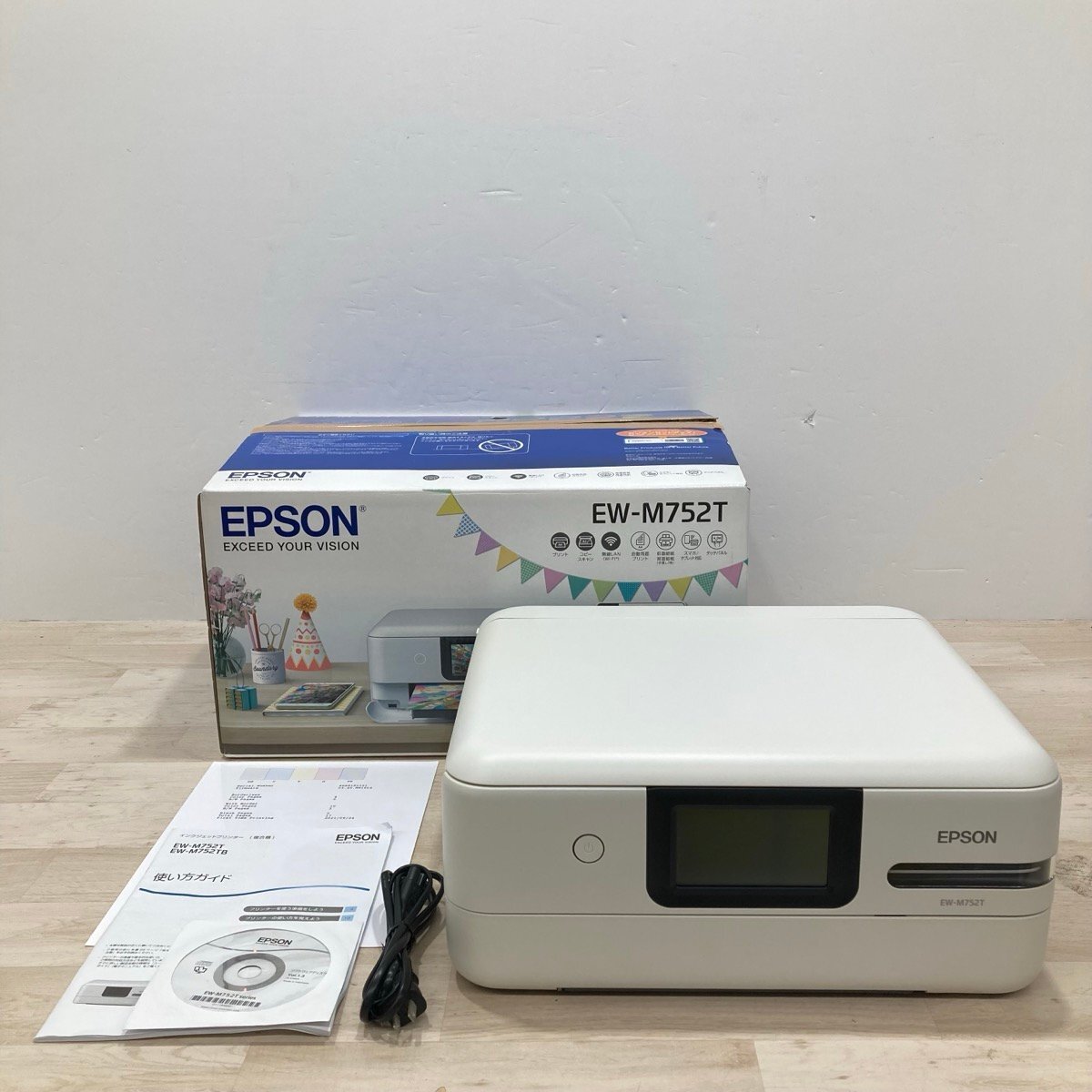 【やや傷や汚れあり】EPSON EW-M752T White プリンター エプソン[D7351]の落札情報詳細 - Yahoo!オークション落札価格検索 オークフリー