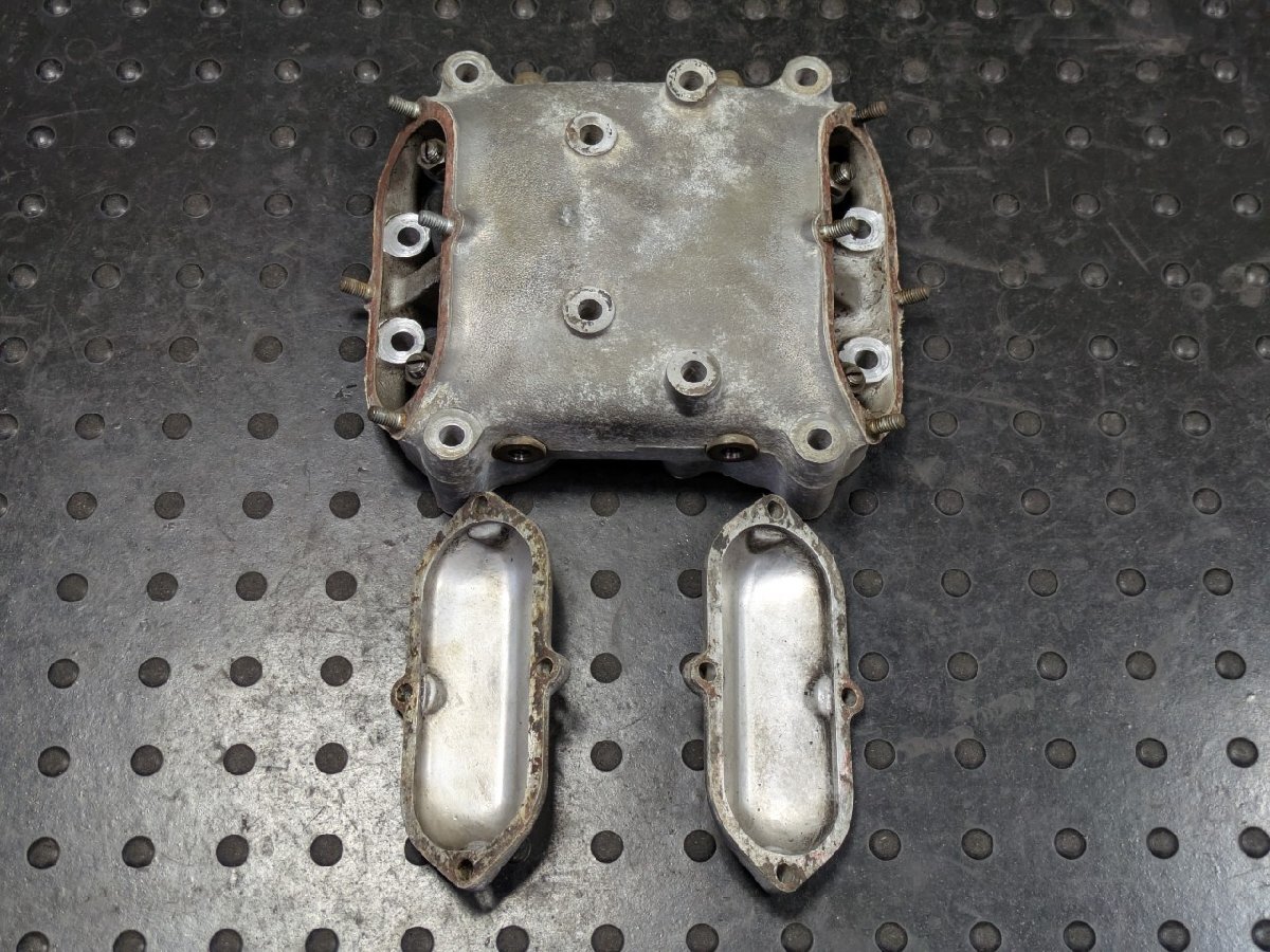 【傷や汚れあり】 カワサキ W3 純正 シリンダーヘッドカバー エンジン 昭和48年式 検索 W1 W1S W1SA Z1 Z2 マッハ 750SS 500SS 350SS [R070902 ...