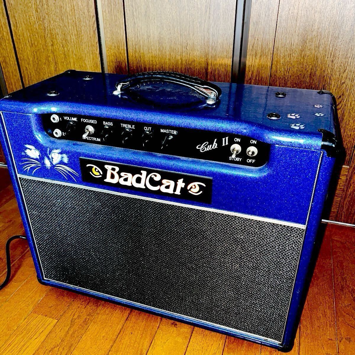 【やや傷や汚れあり】1円〜最落無BadCat取説ありバッドキャットCubⅡUSAビンテージ検）マークサンプソンMatchless マッチレスchampチャンプ真空管 コンボアンプの落札情報詳細 ...
