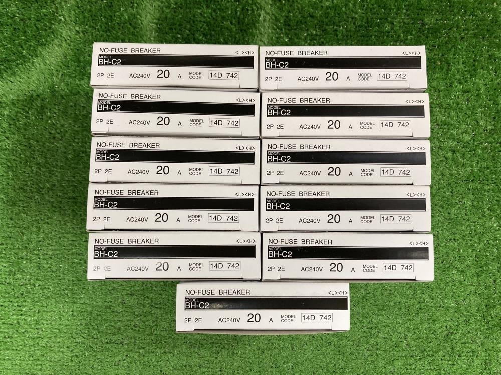 【未使用】006 未使用品・即決価格 三菱電機 ノーヒューズブレーカー 11個セット BH-C2 20Aの落札情報詳細 - Yahoo!オークション落札価格検索 オークフリー