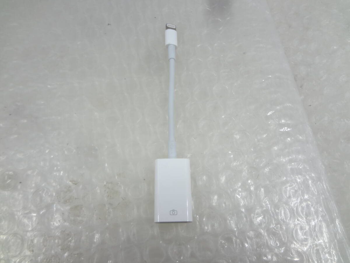 【未使用】1円～ Apple Lightning 純正品 USBカメラアダプタ A1440 USB A to TYPE Lightning ...
