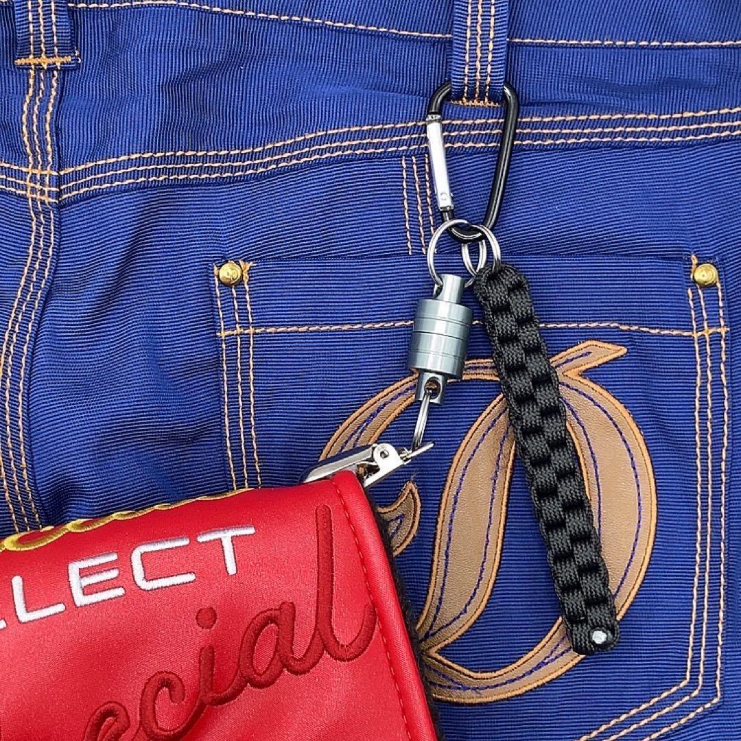 【未使用】ティーホルダー＆パターカバーキャッチャー 黒 ゴルフ ゴルフボール ゴルフティーケース ゴルフティー パターカバー パターの落札情報 ...