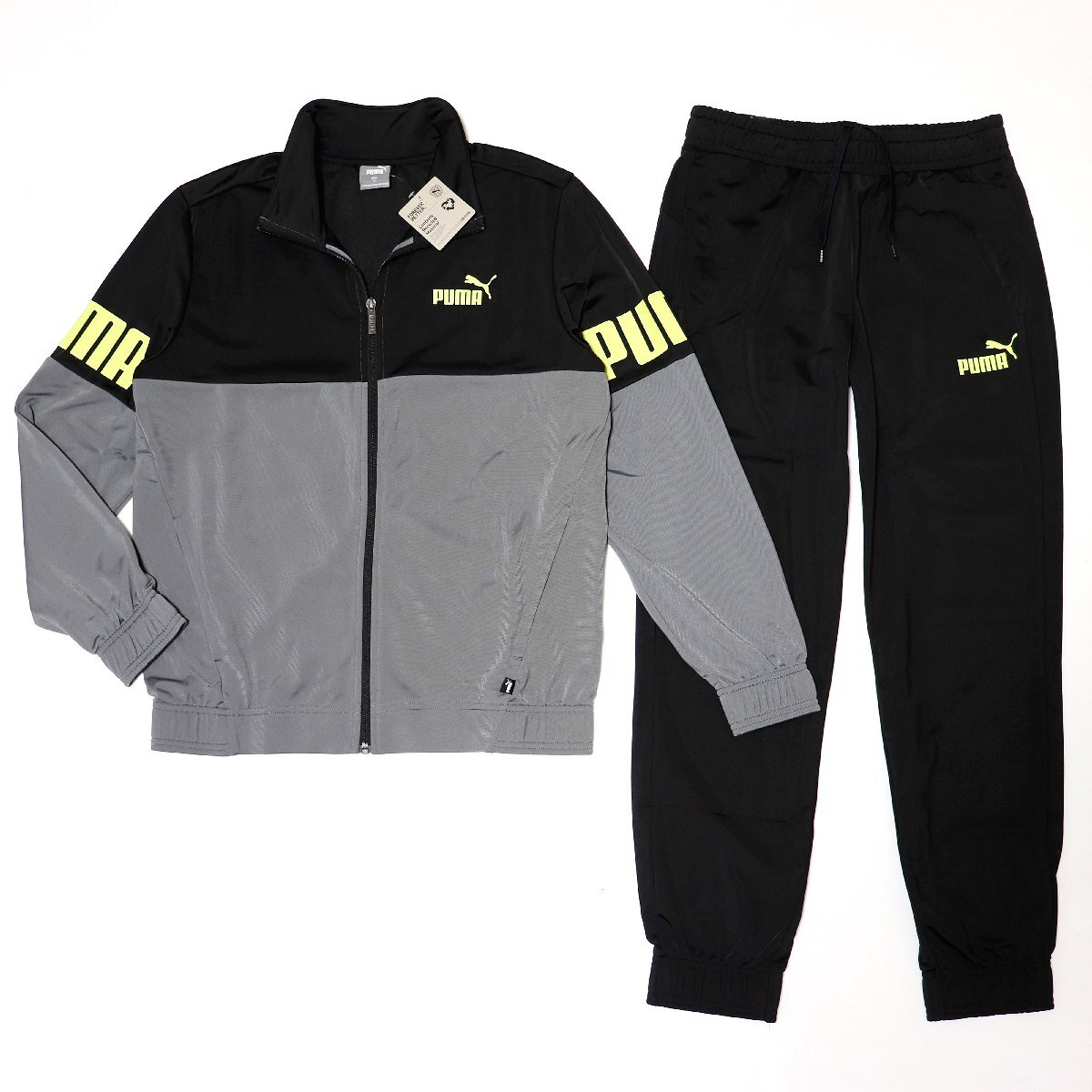 【未使用】プーマ PUMA 新品 メンズ トレーニング ジャージ ジャケット パンツ 上下セット スーツ Mサイズ [SET849524-51 ...