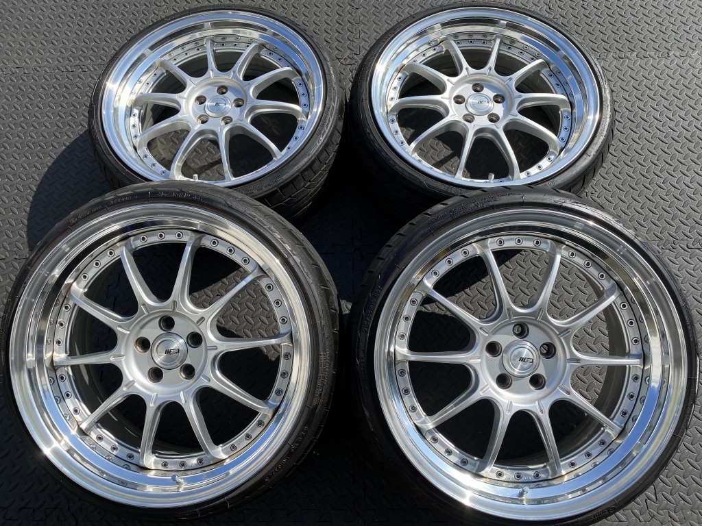 【傷や汚れあり】深リム段リム SSR プロフェッサー SP5 PCD100 プリウス 50 30 カローラ スポーツ ツーリング CT200h ...
