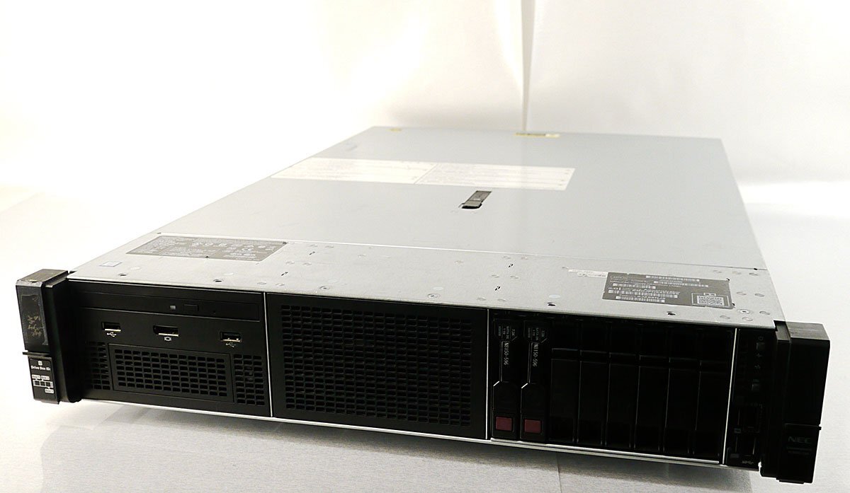 【やや傷や汚れあり】2U ラックサーバー/NEC Express5800/R120h-2M N8100-2562Y/Xeon Silver ...