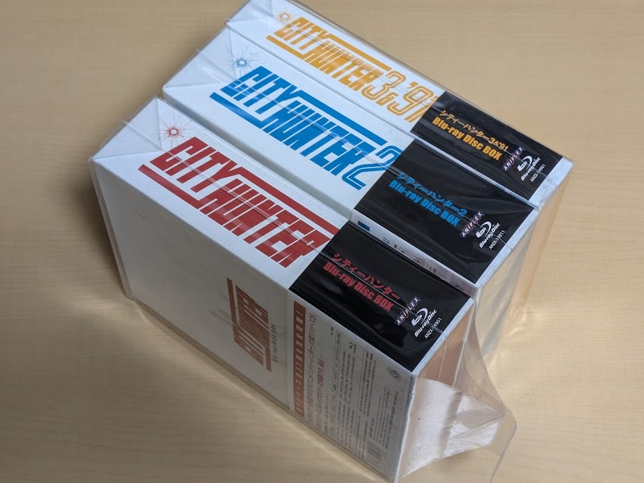 【未使用】CITY HUNTER Blu-ray Disc BOX vol.1～3 (完全生産限定版)(Blu-ray Disc)の落札情報 ...