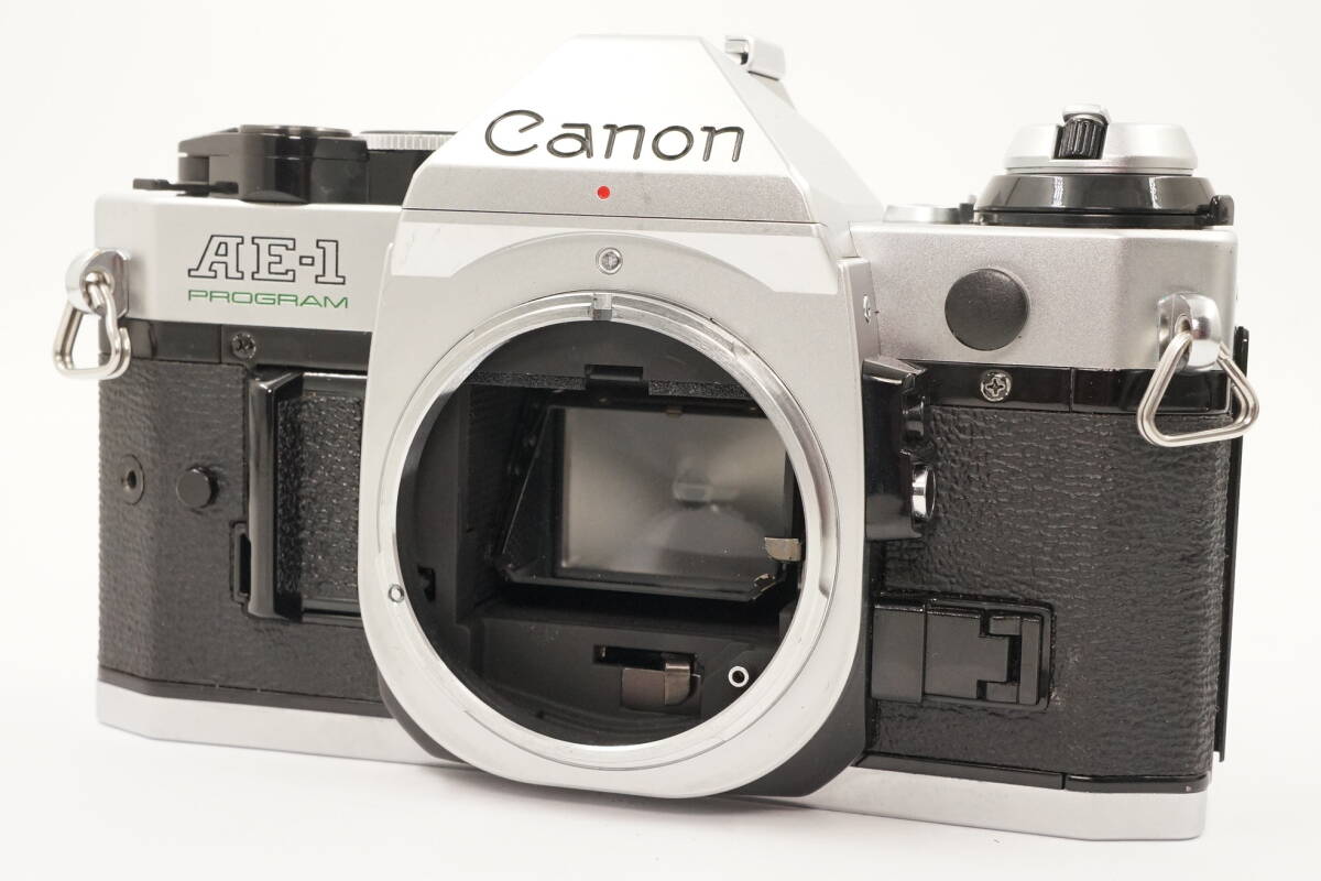 【傷や汚れあり】298 売り切り Canonキヤノン AE-1 PROGRAM パーム グリップ付 AE-1 x2台 AE-1P プログラム ...