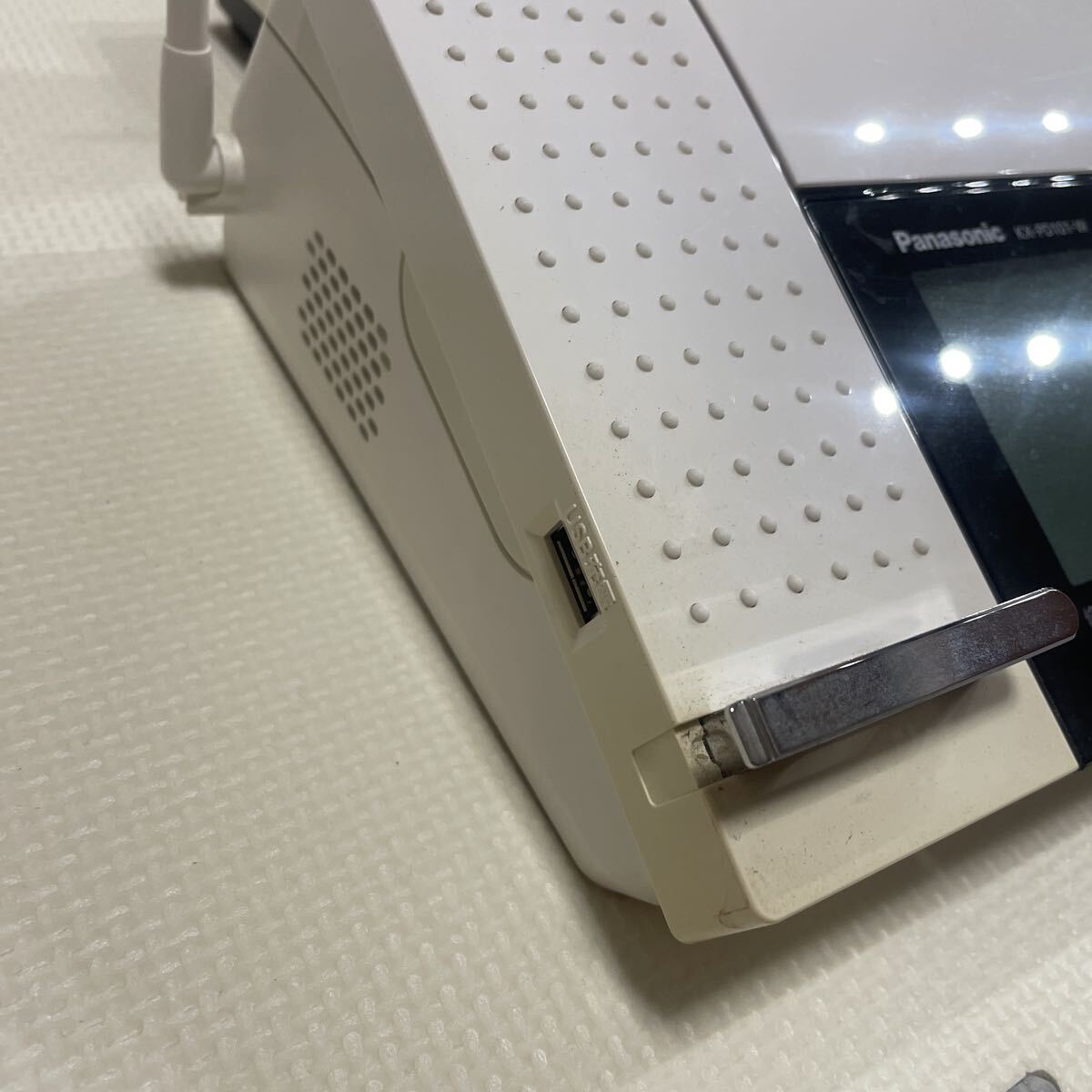 【傷や汚れあり】【中古品】 Panasonic パナソニック KX-PD101-W 子機 電話機 FAX FAX電話機 親機の落札情報詳細 ...