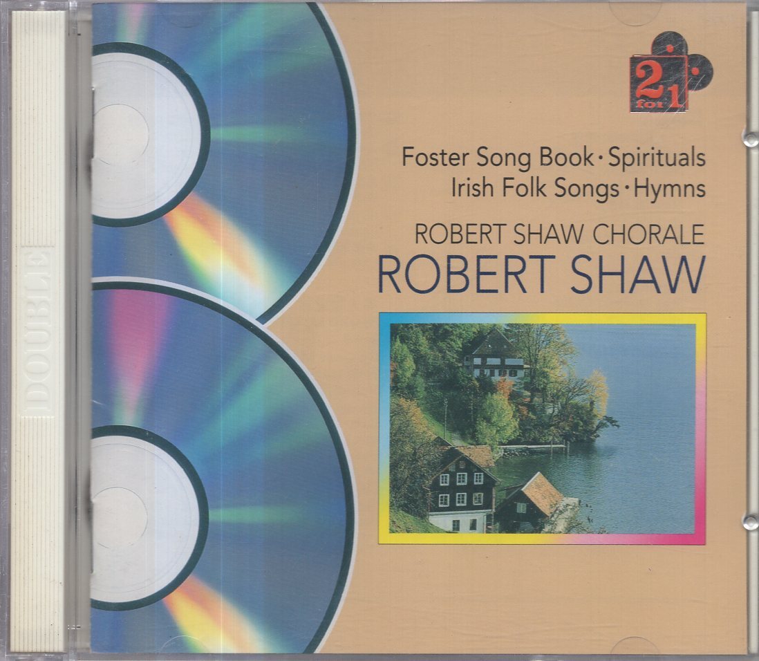 【傷や汚れあり】Foster Song Book・Spirituals・Irish Folk Songs・Hymns Robert Shaw ...