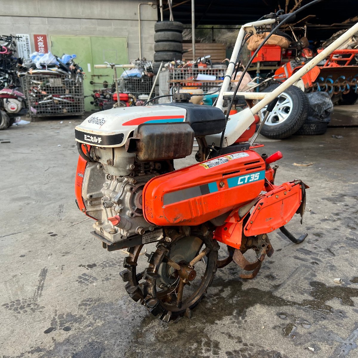 【傷や汚れあり】クボタ KUBOTA CT35 耕運機 ミニカルチ ジャンク 京都発【F260211320-2】の落札情報詳細 - Yahoo ...