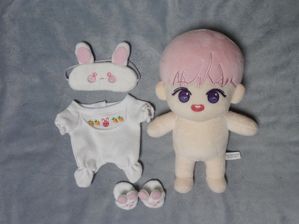【未使用に近い】wanna One★パク ジフン ぬいぐるみ 「ベベフニ」20㎝★park Jihoon Doll 人形 ワナワン ドール
