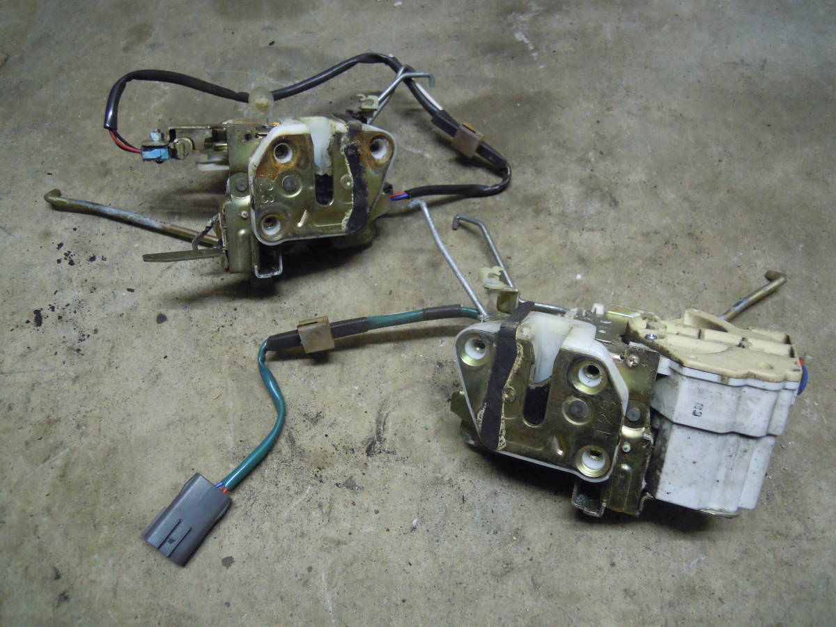 マツダ ロードスター NB NB6C NB8C 前期 BP 6速 純正 ドアロック 左右 アクチュエーター ストライカー キャッチ 【実動車より取り外し】の落札情報詳細 - Yahoo ...