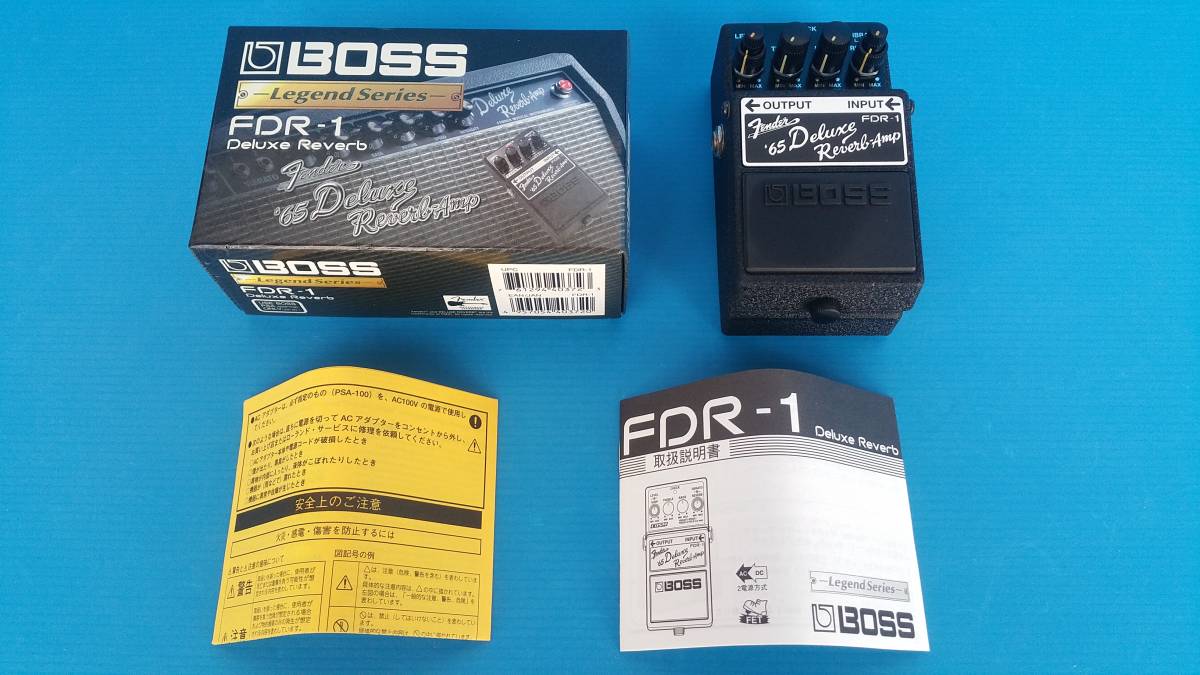 BOSS FDR-1 Deluxe Reverb (中古、箱、取説付き) ※そこそこ美品 Legend Series Fender ボス ...