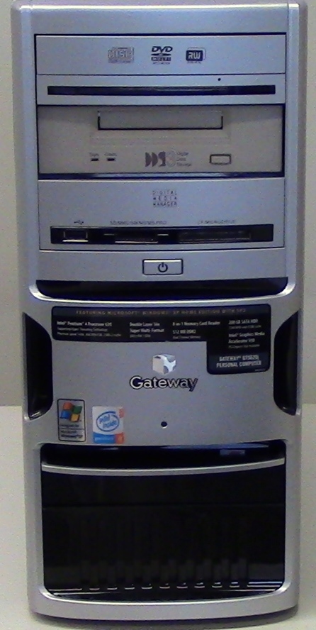 Gateway GT5020J Pentium4 3GHz 4GBメモリ PX6600GT 250GB (WindowsXp Home ...