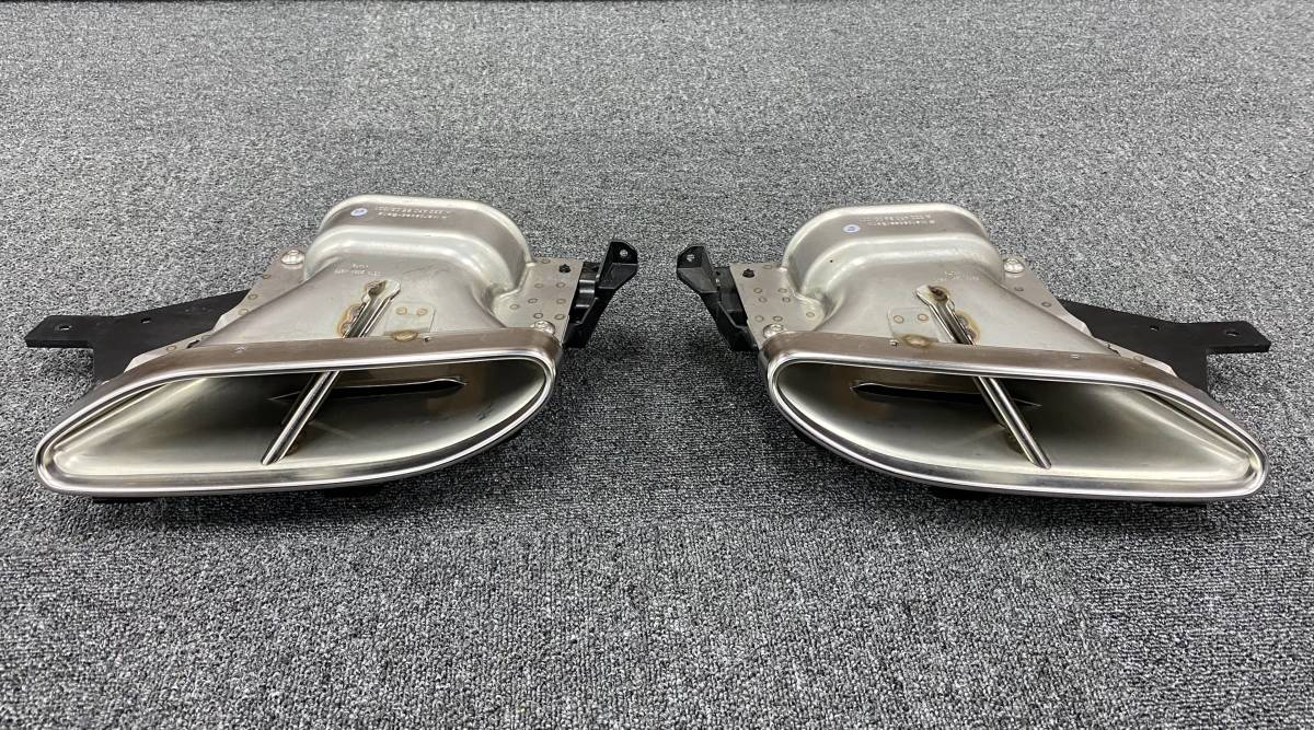MAYBACH マイバッハ ベンツ W222 Sクラス マフラーエンド カッター 純正 A2224908602 / A2224908502の ...