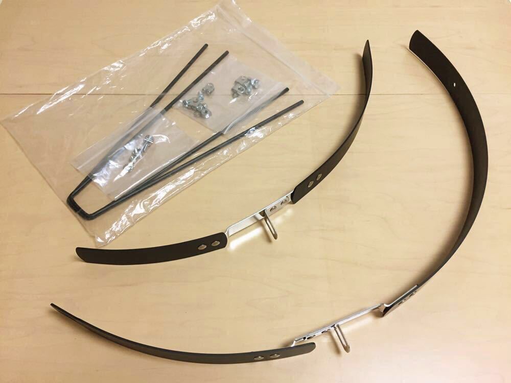 【新品】 tern Kitt design Flat shape Alloy Fender 新品 クレスト フェンダー 前後セット / ターン ...