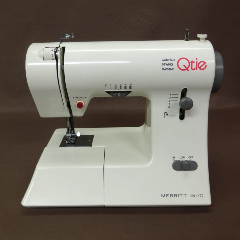 【Y-8664】SINGER シンガー ミシン MERRITT Qtie Qt-70 コンパクトミシン 現状品【千円市場】の落札情報詳細 ...