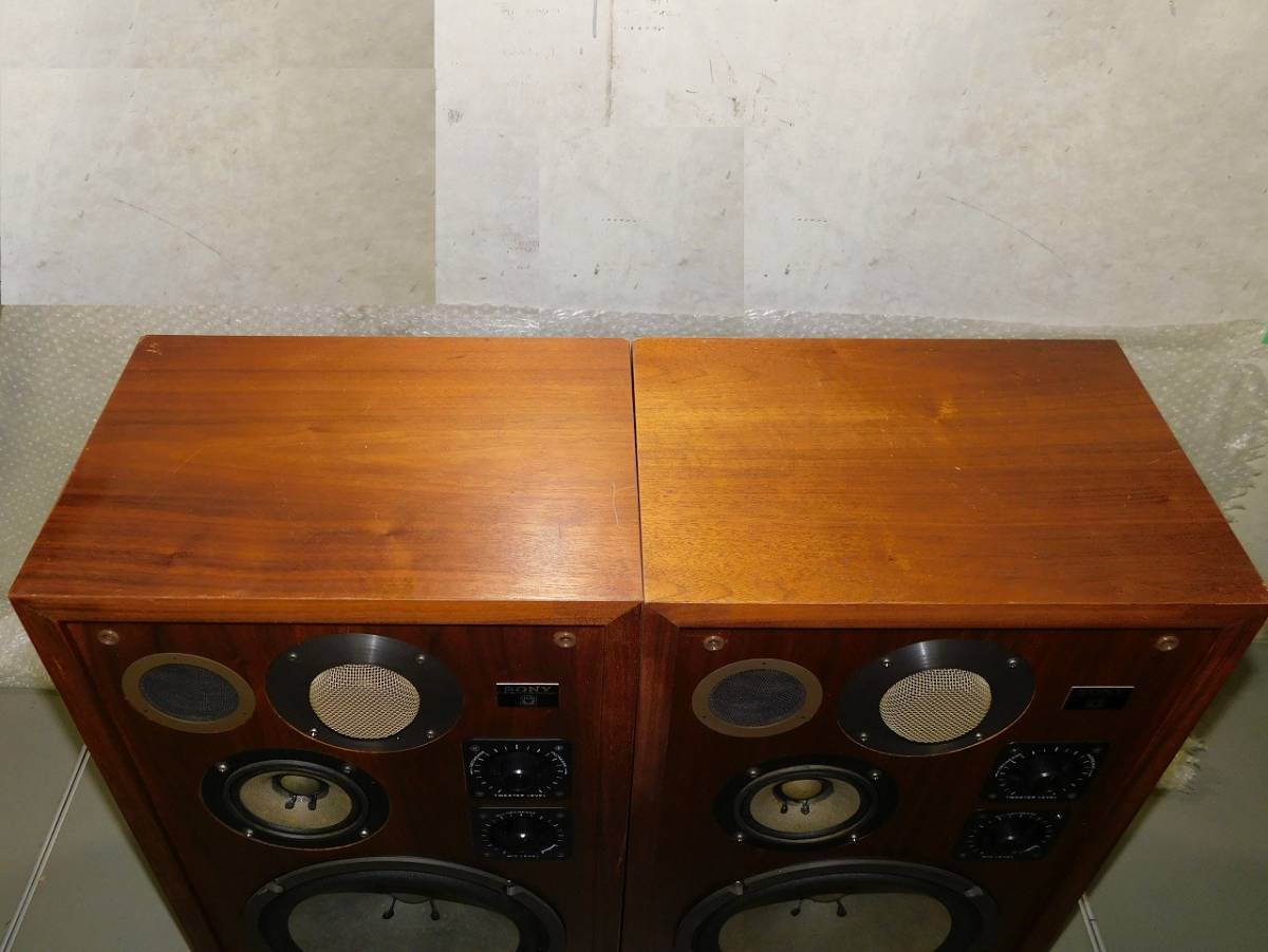 激レア SONY ソニー SS-7220 ULM22 スピーカーシステム 70W ペア 1973年 アンティーク /AU61 の落札情報詳細 ...