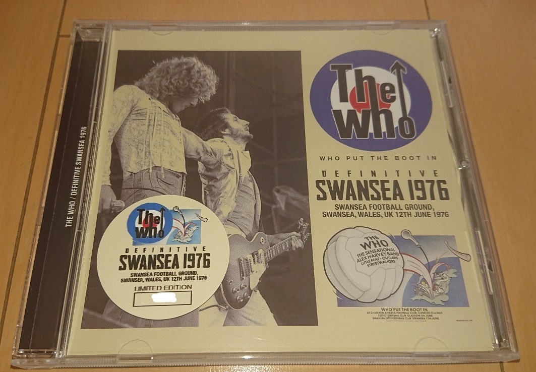 THE WHO - DEFINITIVE SWANSEA 1976(1CDプレス盤)初回ナンバー入りステッカー付 の落札情報詳細| ヤフオク ...