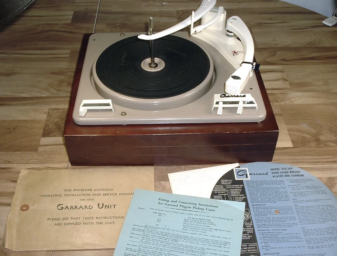 難あり! 修理の出来る人向け【 Garrard Model 210 】ガラード ターンテーブルの落札情報詳細 - Yahoo!オークション落札 ...
