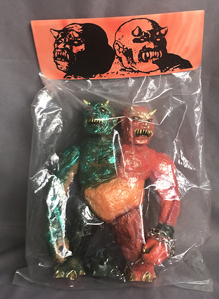 BEMON 双頭巨人 5期カラー ソフビ 検索用：HS,ゴリラ獣,リアルヘッド,レアの落札情報詳細 - Yahoo!オークション落札価格検索 オークフリー