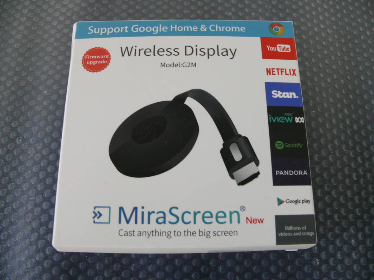 【送料385円】Support Google Home & Chrome Wireless Display MiraScreen G2Mの落札情報詳細 - ヤフオク落札価格検索 オークフリー