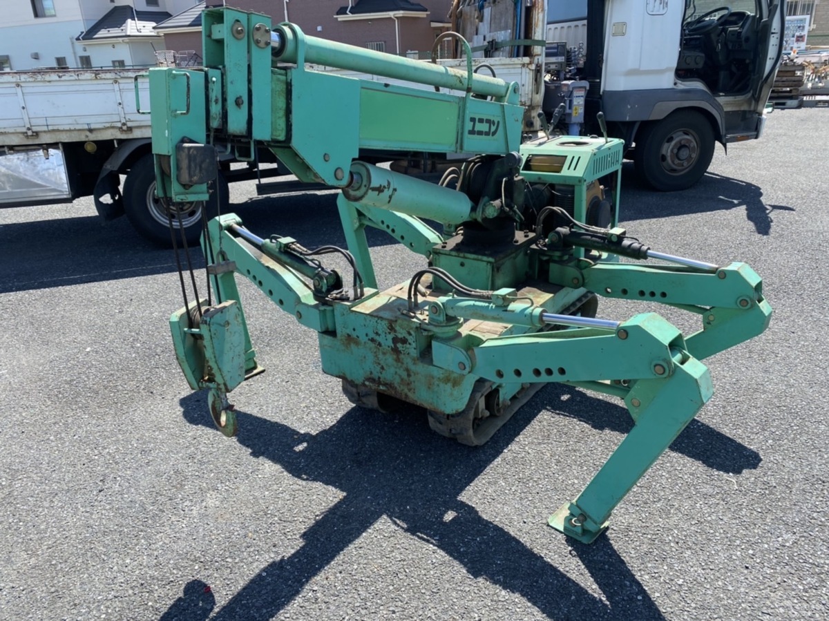 ★★幸進製作所 ユニコン 自走式カニクレーン SK-70L-23 平成7年製（中古品）の落札情報詳細 - Yahoo!オークション落札価格検索 オークフリー