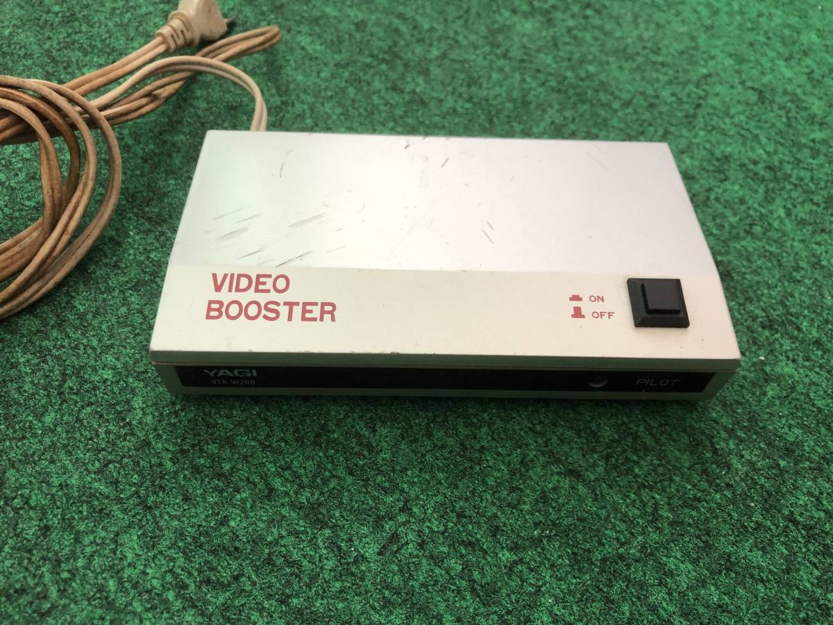 YAGI VIDEO BOOSTER TV受信電波増幅器 VTR-W26Bの落札情報詳細 - Yahoo!オークション落札価格検索 オークフリー