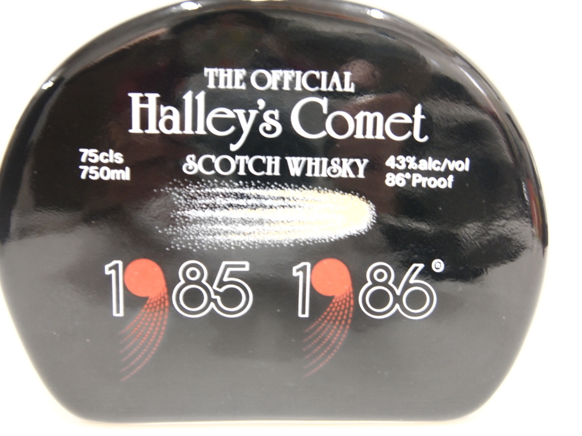 THE OFFICIAL Halley's Comet ハレーズ コメット 12年 スコッチ ウイスキー 古酒 未開栓 陶器 750ml 43％ 1569g L6363HD1の落札情報詳細 ...