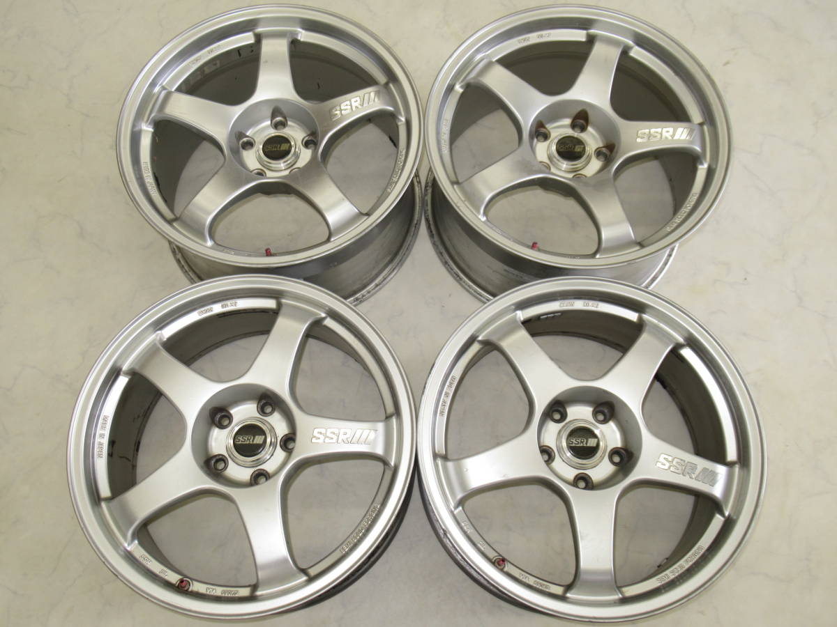 SSR INTEGRAL(インテグラル) GT2 8.5J-18+35 9.5J-18+35 pcd114.3/5H ホイールのみ4本 マーク ...