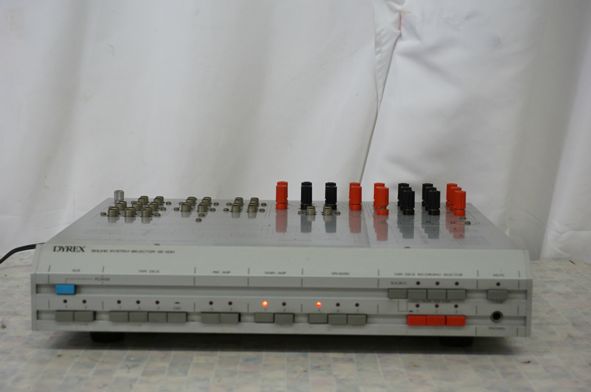 DYREX ダイレックス SE-200 サウンドシステムセレクター a099412aの落札情報詳細 - Yahoo!オークション落札価格検索 ...