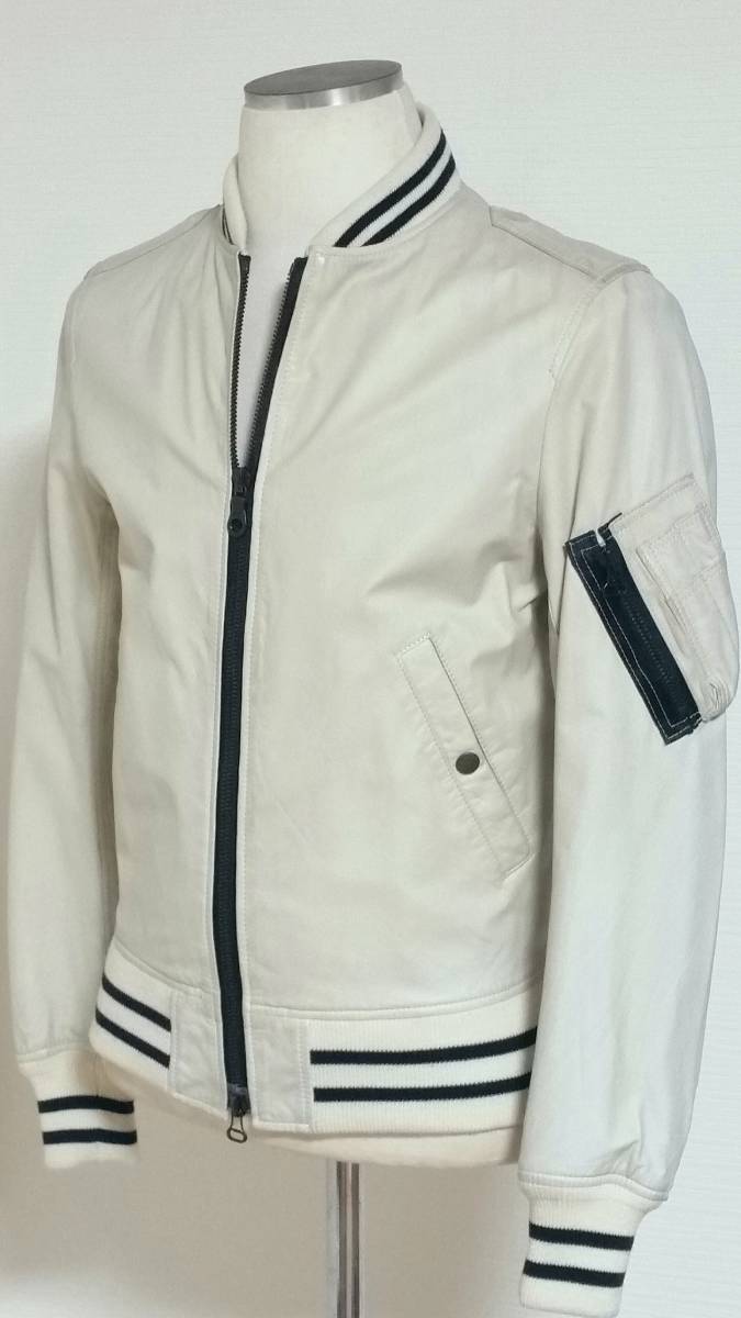 15万drestrip×IZREEL日本製牛革レザーMA-1スタジャン本革レザースタジャンriri製ZIPイズリール×ドレストリップレザージャケットブルゾンの落札情報詳細 - Yahoo ...