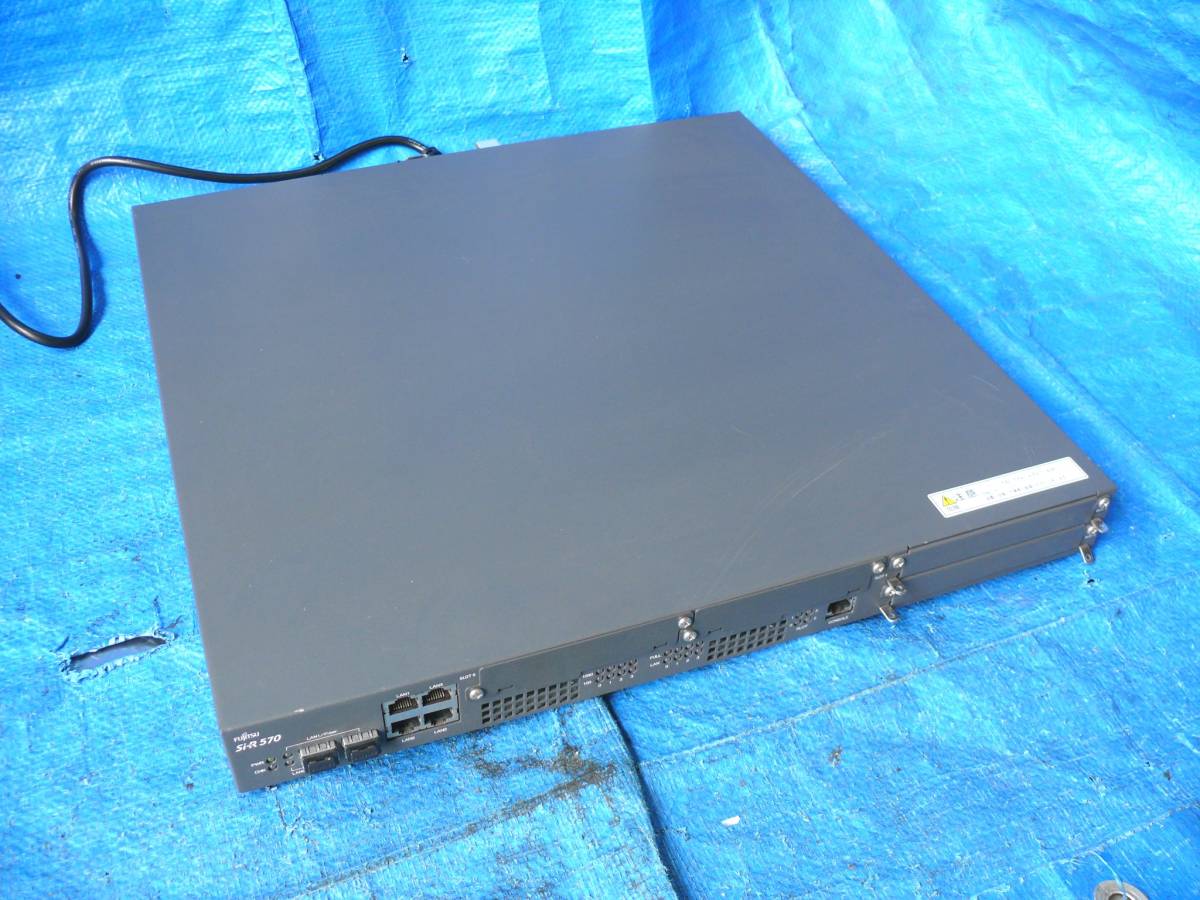 FUJITSU/富士通 モジュール拡張モデル IPアクセスルーター 【Si-R570(SIR570)】 P1119-2(1031) の落札情報 ...