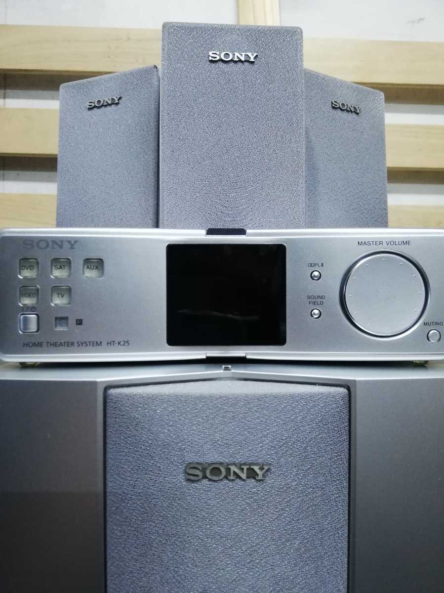 SONY ソニー サラウンド HT-K25 SSA-WMS25 SS-MS25 5.1ch ホームシアターシステム 動作品の落札情報詳細 ...