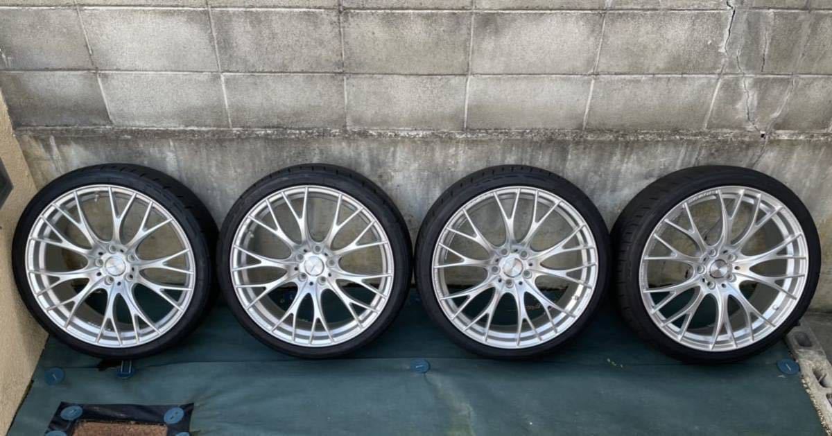 WEDS WedsSport SA-20R 20インチx8.5J +45 PCD114.3/5H 70系カムリなどに 空気圧センサー付 タイヤNT555G2 245-35-20の落札情報詳細 ...