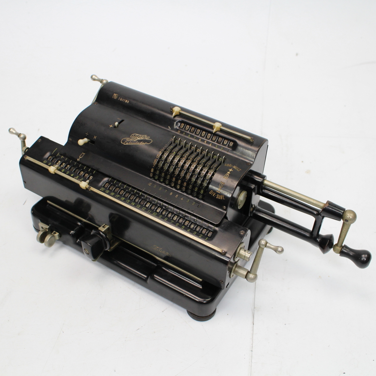 888)【希少】Tiger Calculator CALCULATING MACHINE CO.,LTD. タイガー計算機 アンティーク ...