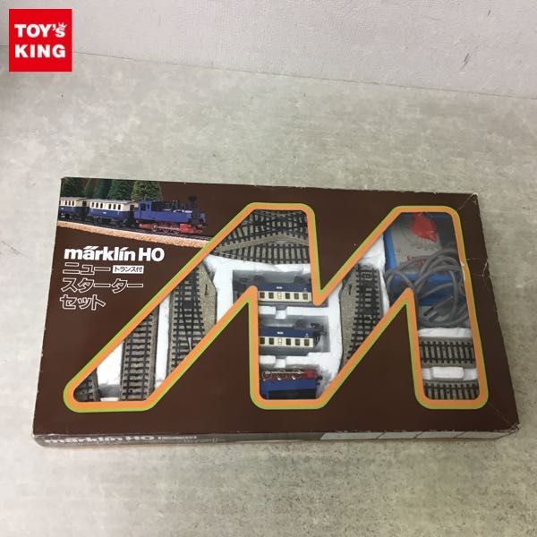 1円～ 不動/ジャンク メルクリン HOゲージ No.2900 トランス付 ニュースターターセット / Marklinの落札情報詳細 ...