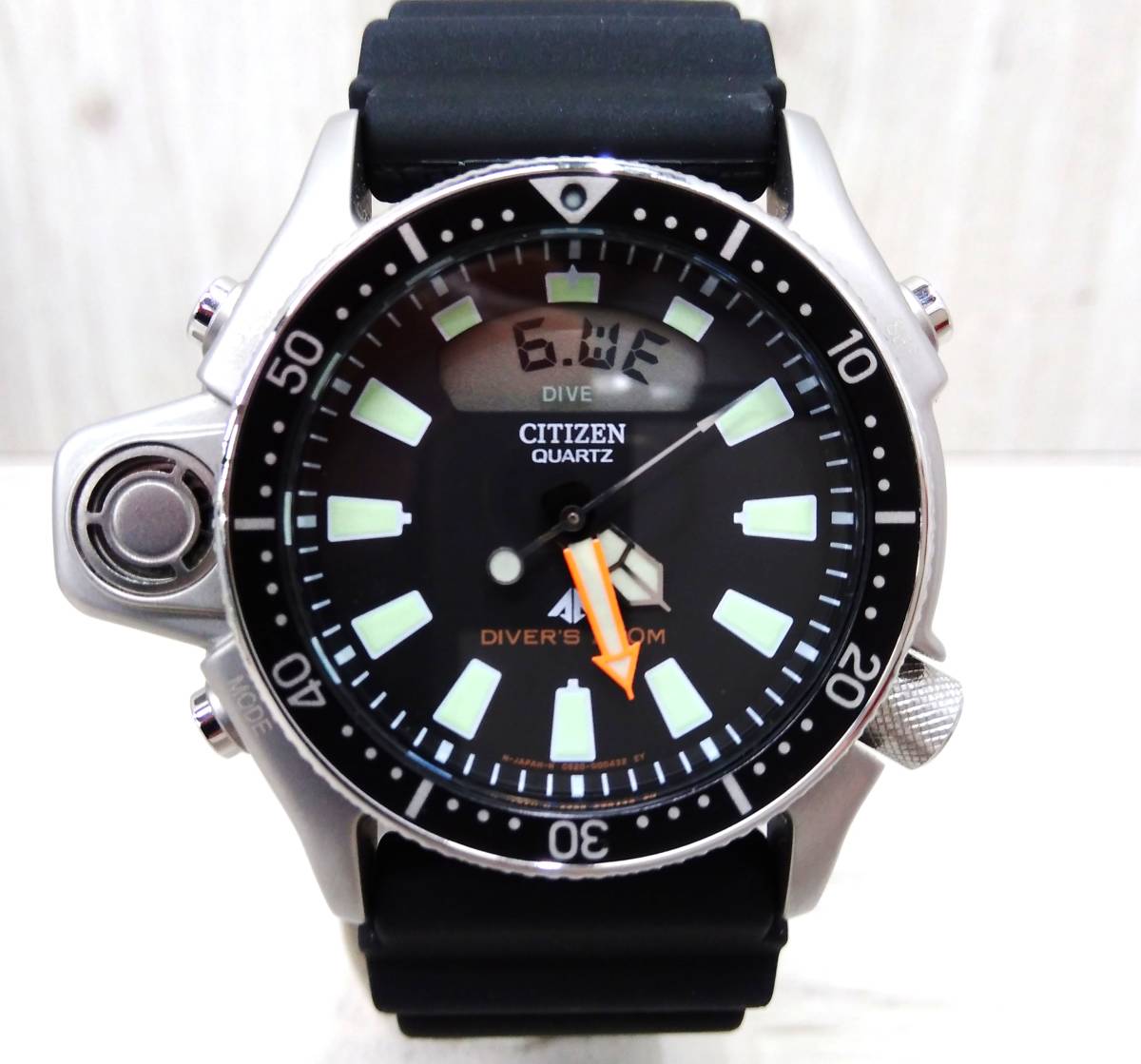 CITIZEN シチズン C520-S044898 96105**** クォーツ ダイバー 箱取説ありの落札情報詳細 - ヤフオク落札価格検索 ...