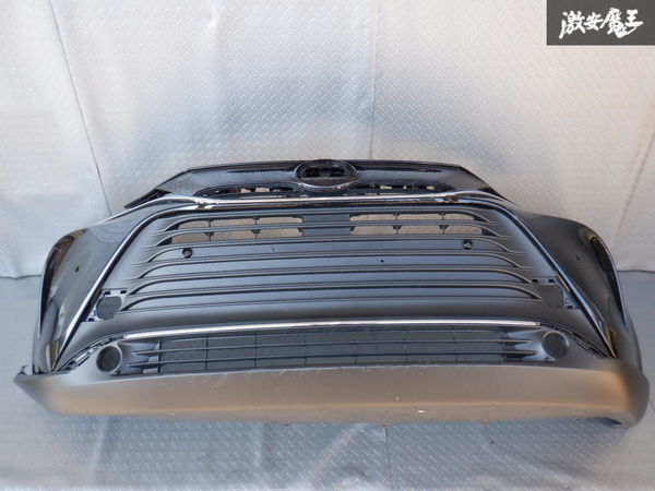 トヨタ純正 MXUA80 MXUA85 80 ハリアー フロントバンパー 52411-48070 カラー 219 プレシャスブラックパール の ...