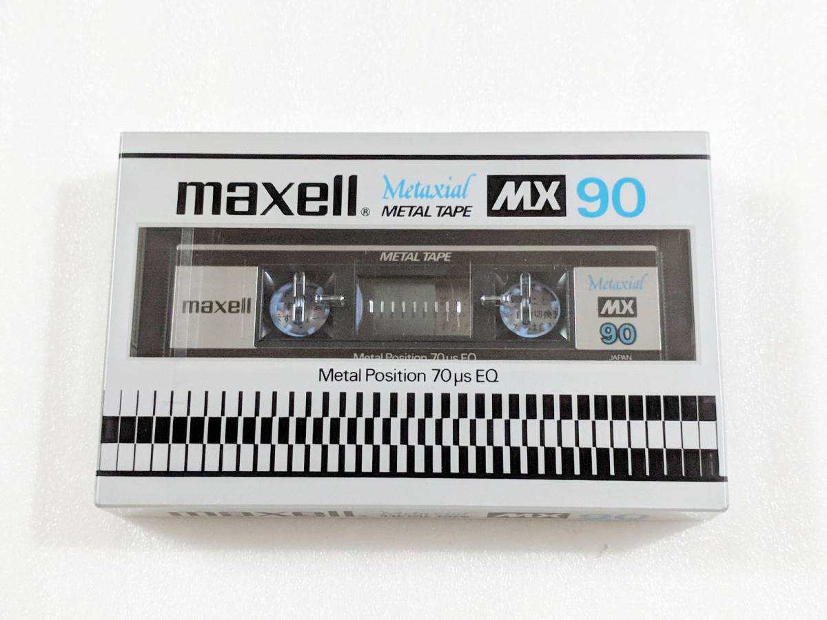 【新品】送料無料 レア 新品未使用未開封 maxell MX 2代目 MX90 メタルテープ 高音質カセットテープ の落札情報詳細| ヤフオク ...