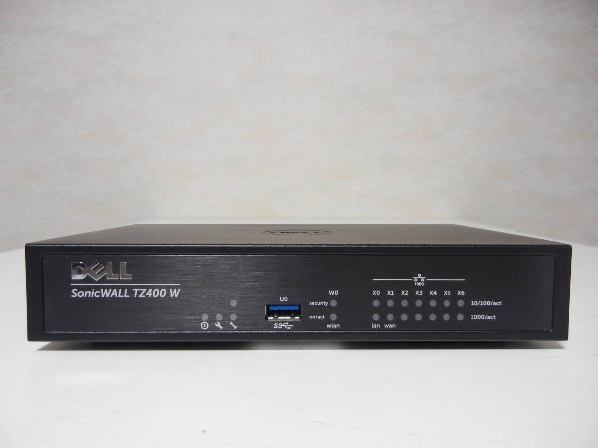 ★訳あり中古 DELL SonicWall TZ シリーズ TZ400 W 初期化 ACアダプター欠品の落札情報詳細 - ヤフオク落札価格検索 ...